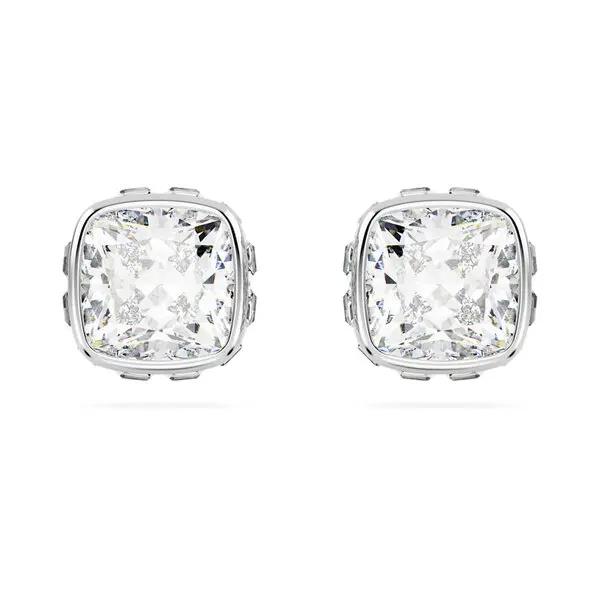 SWAROVSKI Birthstone Stud Earrings - White