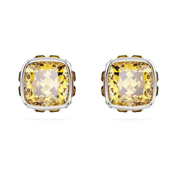 SWAROVSKI Birthstone Stud Earrings - Yellow