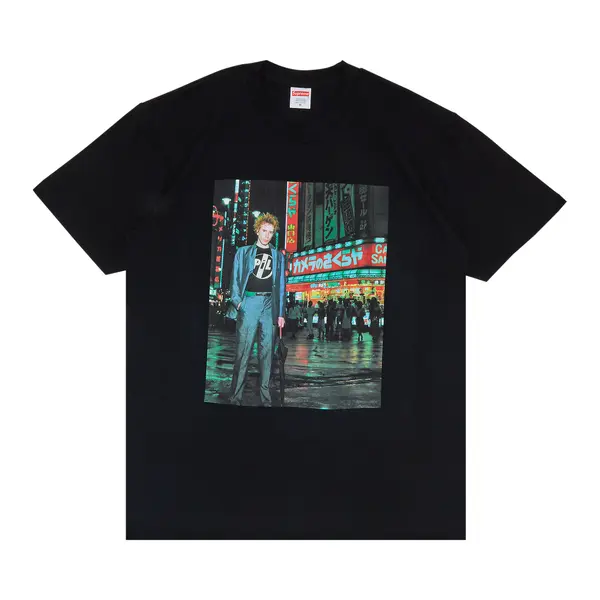 Supreme X Pil Live In Tokyo Tee - Black