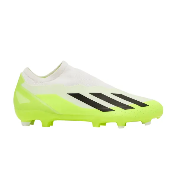 Adidas X Crazyfast.3 Laceless Fg Soccer Cleats - White