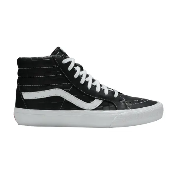 VANS Sk8-hi Reissue Checkerboard Embossed High Top Sneakers