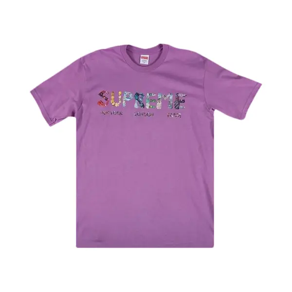 Supreme Crystals T-shirt - Purple
