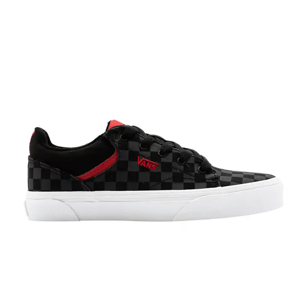 VANS Seldan Checkerboard Sneakers - Black