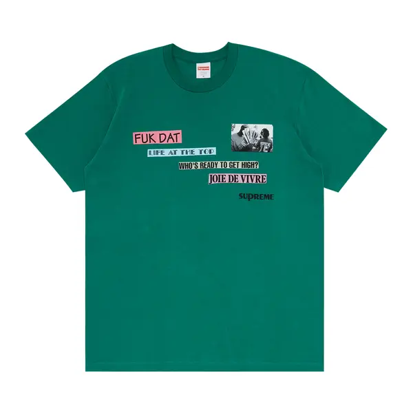Supreme Joie De Vivre Tee 'light Pine - Green