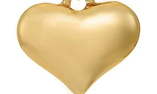 Ettika Crystal Heart Drop Earrings