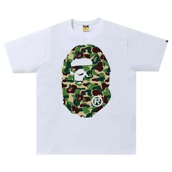 A BATHING APE Abc Camo Big Ape Head Tee