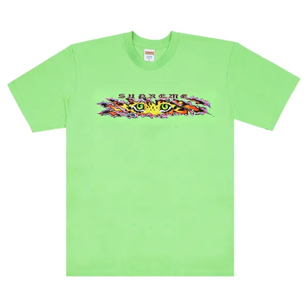 Supreme Eyes Tee 'lime - Green