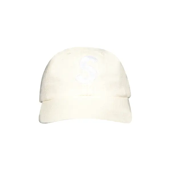 Supreme Terry S Logo 6-panel Cap - White