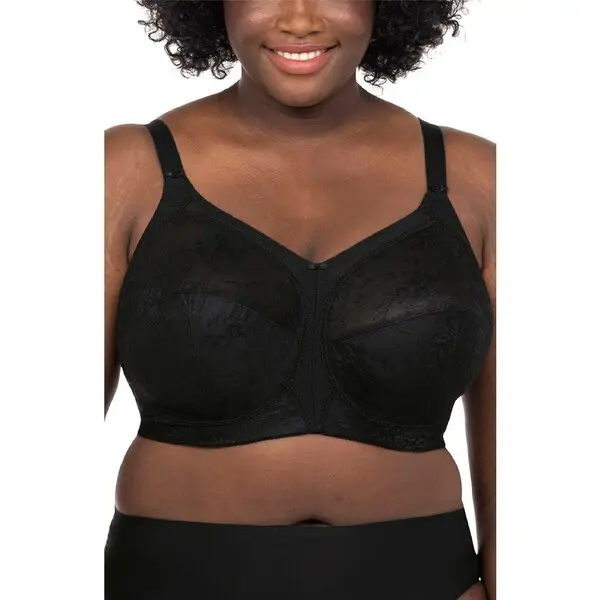 GODDESS Verity Wireless Full Figure Bra - Black