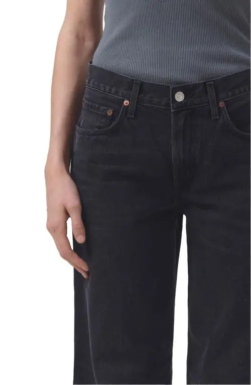 AGOLDE Clara High Waist Wide Leg Jeans