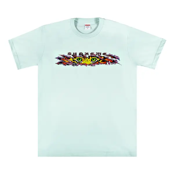 Supreme Eyes Tee 'pale - Blue