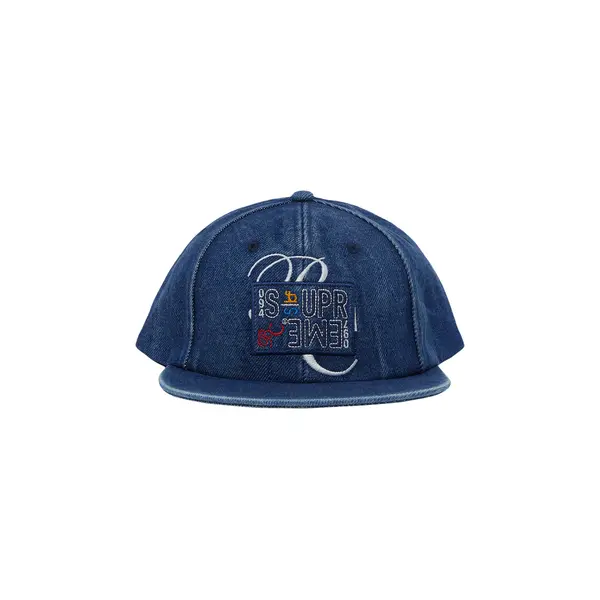 Supreme X Bernadette Corporation 6-panel Cap - Blue