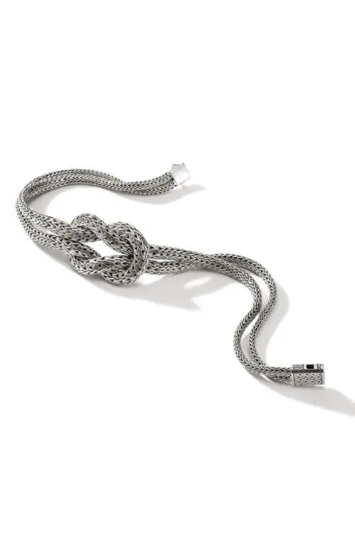 John Hardy Love Knot Necklace - Silver