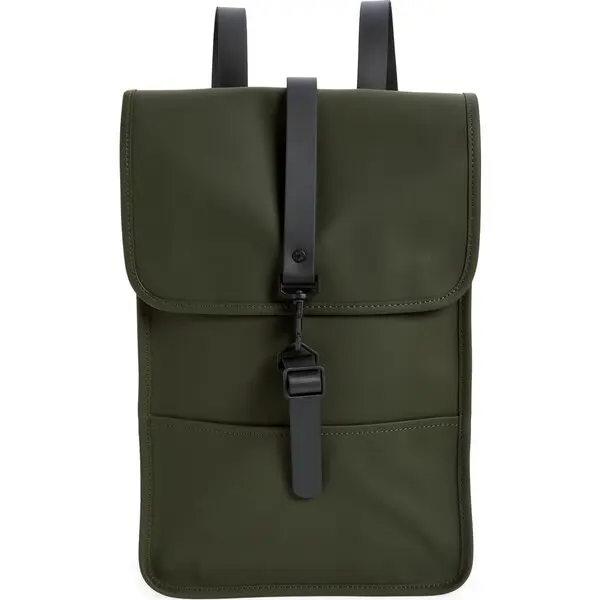 Rains Mini Waterproof Backpack - Green
