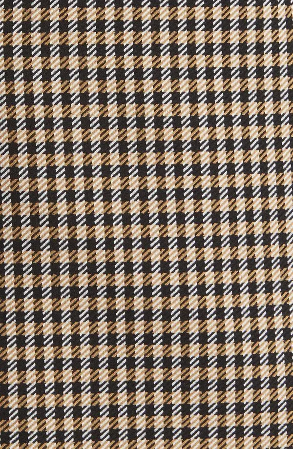BOSS Jekira Houndstooth Double Breasted Blazer