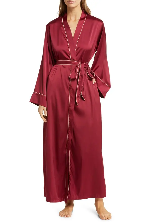 KILO BRAVA Satin Maxi Robe
