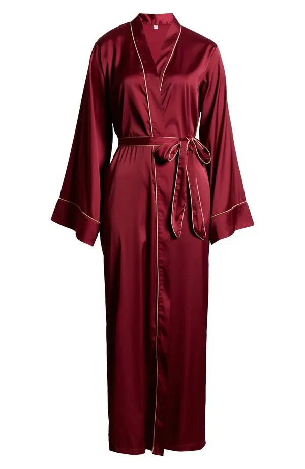 KILO BRAVA Satin Maxi Robe