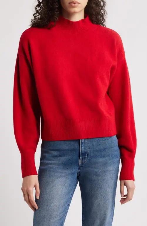 & Other Stories Mock Neck Pullover Sweater