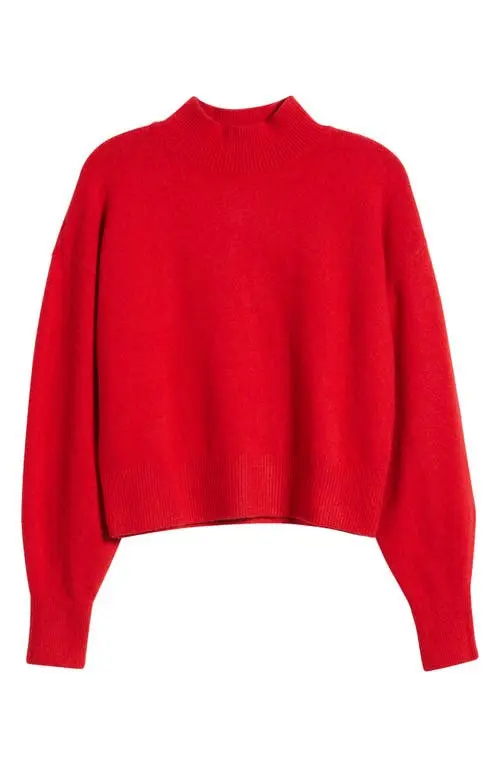 & Other Stories Mock Neck Pullover Sweater