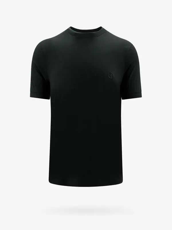 Giorgio Armani Viscose Tshirt - Black