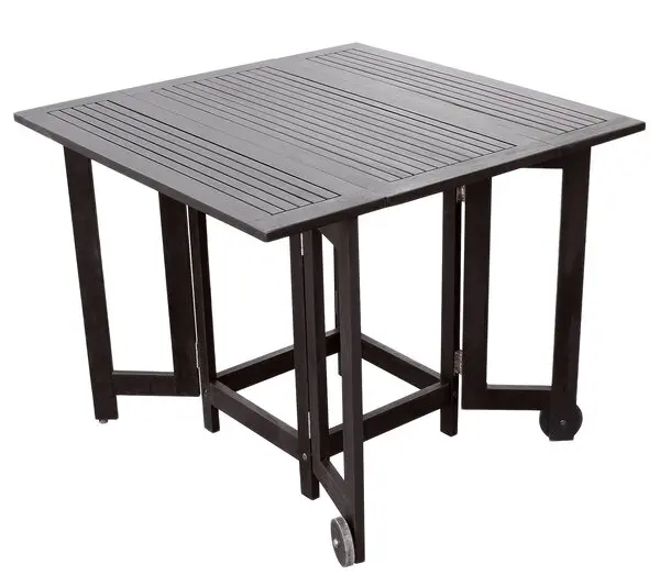 NORTHBEAM Eucalyptus Folding Square Table