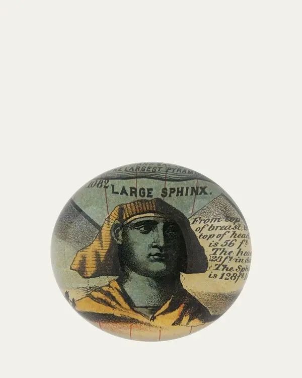 JOHN DERIAN Sphinx Dome Paperweight