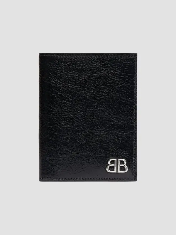 Balenciaga Monaco Vertical Bifold Wallet