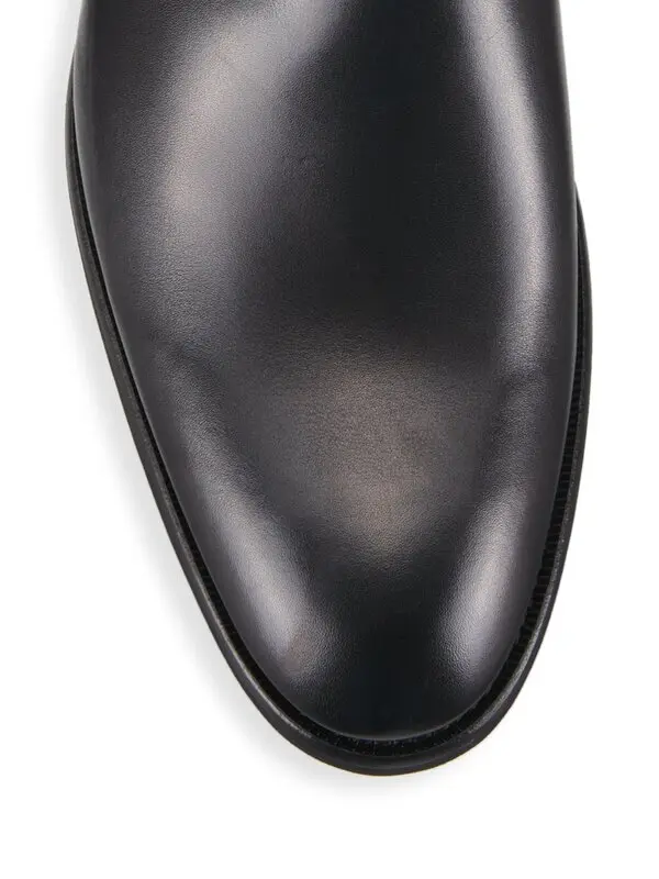 To Boot New York Esteban Leather Monk-strap Oxfords