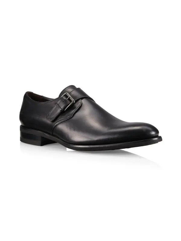 To Boot New York Esteban Leather Monk-strap Oxfords