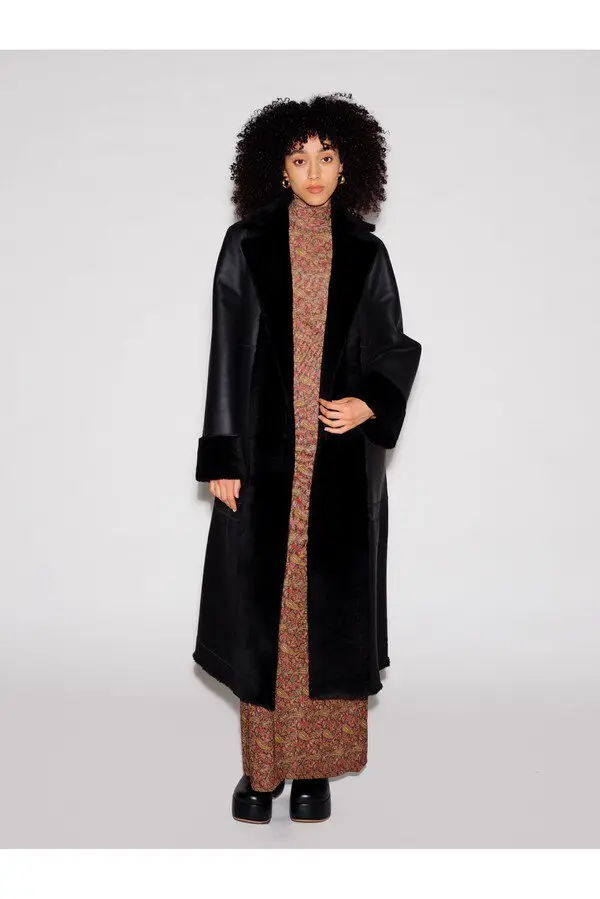 Rosetta Getty Double-breasted Maxi Coat