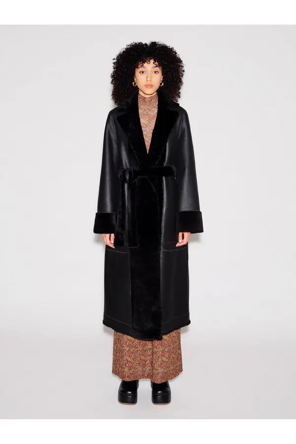 Rosetta Getty Double-breasted Maxi Coat