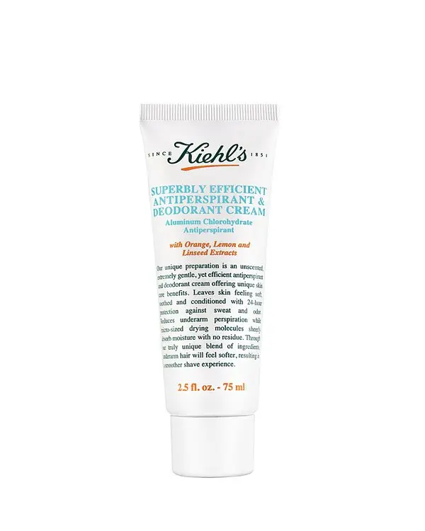 KIEHL'S SINCE 1851 Superbly Efficient Anti-perspirant & Deodorant Cream 2.5 Oz - No Color