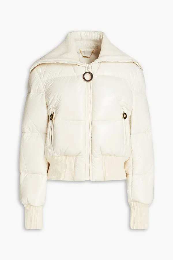 Zimmermann Quilted Glossed Down Jacket