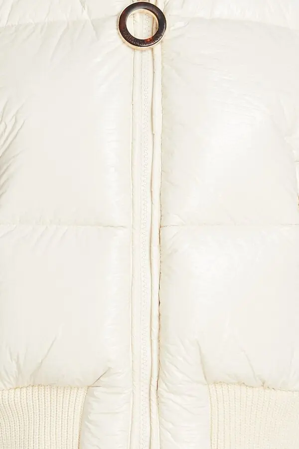 Zimmermann Quilted Glossed Down Jacket