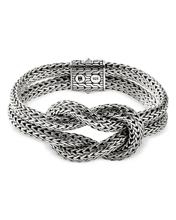 John Hardy Classic Chain Love Knot Bracelet - Silver