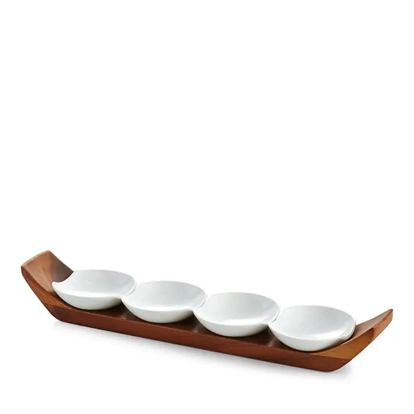 NAMBE Quatro Snack & Serve Set - White