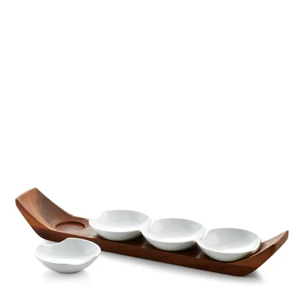 NAMBE Quatro Snack & Serve Set - White