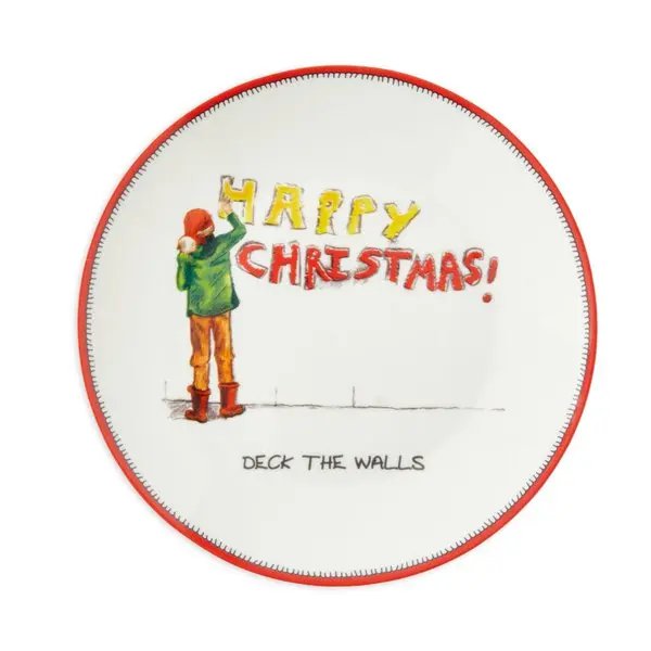SPODE Doodles 6 Tidbit Plates, Set Of 4