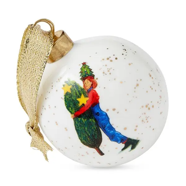 SPODE Doodles Branch Manager Ball Ornament