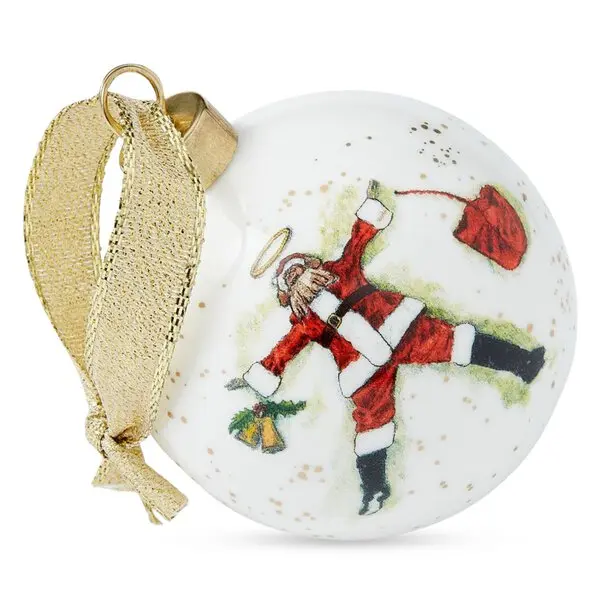 SPODE Doodles Best In Snow Bauble