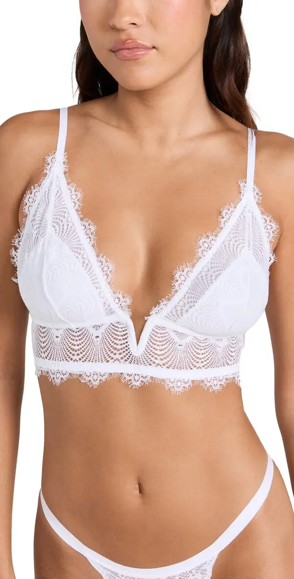 Cosabella Allure Bralette - White