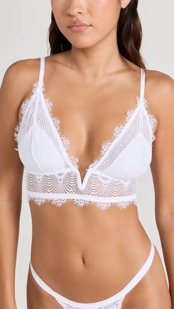 Cosabella Allure Bralette - White
