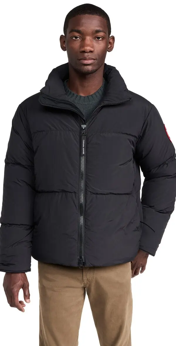 Canada Goose Lawrence Puffer Jacket Black Noir Editorialist