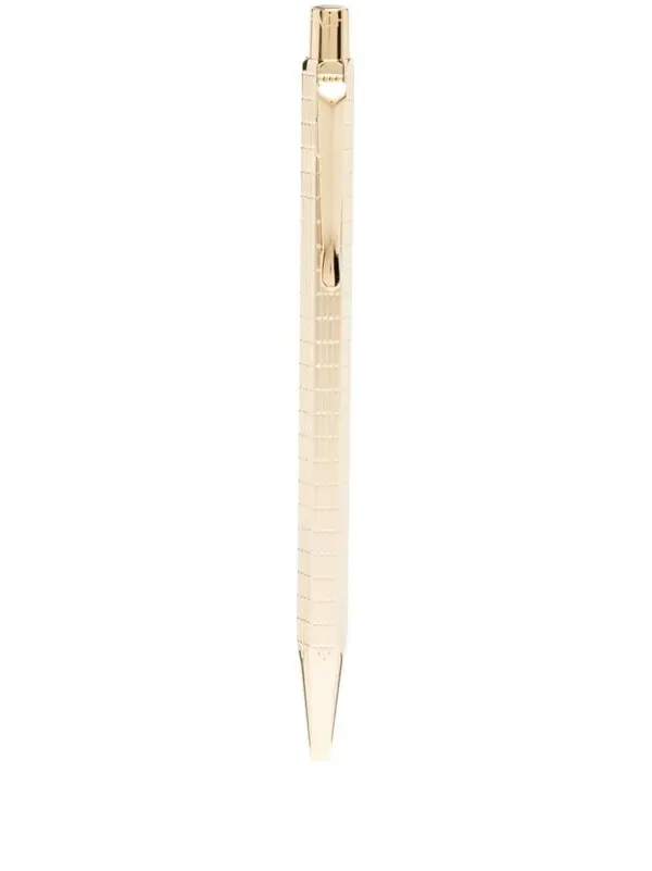 CARAN D'ACHE Textured Ballpoint Pen - Gold