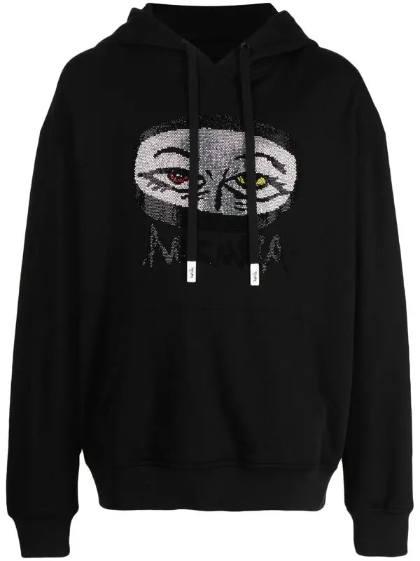 HACULLA. Eyes On You Studded Hoodie