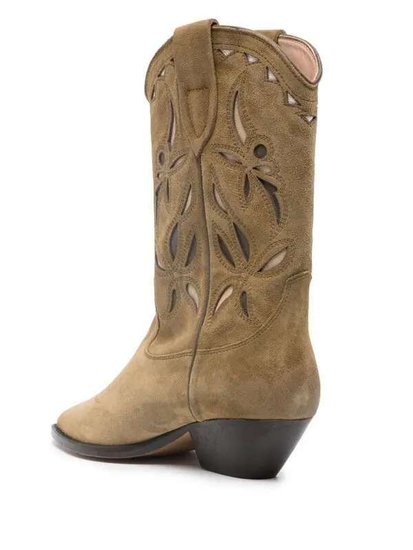 Isabel Marant Étoile Duerto Western Boots - Neutrals