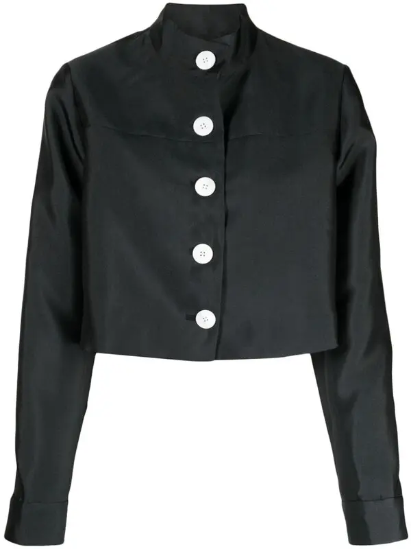 LEE MATHEWS Penny Cropped Shirt Jacket