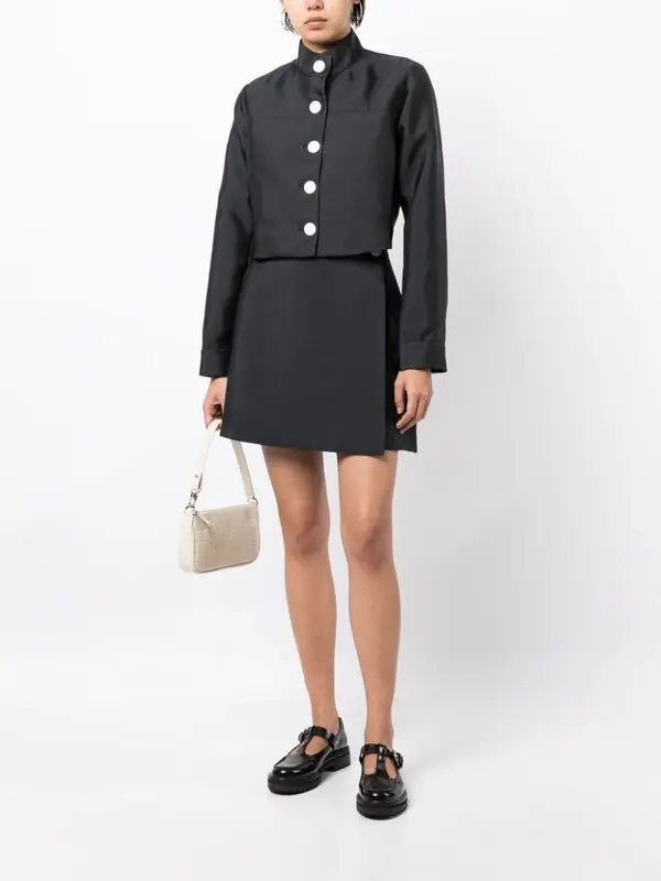 LEE MATHEWS Penny Cropped Shirt Jacket
