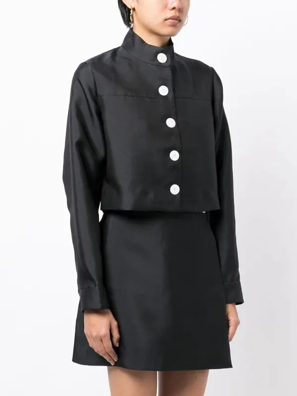 LEE MATHEWS Penny Cropped Shirt Jacket