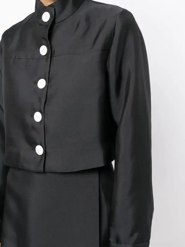 LEE MATHEWS Penny Cropped Shirt Jacket